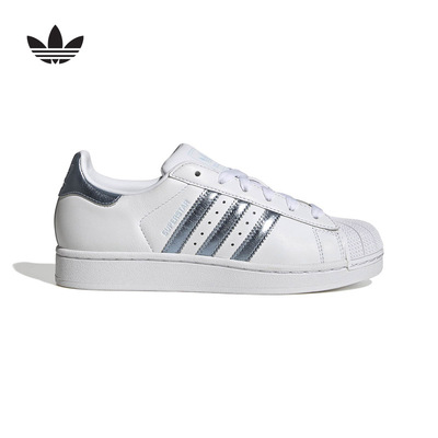 adidas阿迪达斯三叶草经典女子板鞋SUPERSTAR II贝壳头鞋LA7739