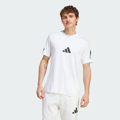 adidas阿迪达斯Z.N.E黑标半袖秋季新款男棉短袖T恤JE3078