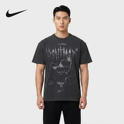 NIKE耐克男短袖夏季新款图案印花宽松透气篮球运动T恤IM5067-010