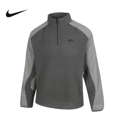 NIKE耐克男子摇粒绒越野跑步外套25春新款开襟运动夹克FV9964-289