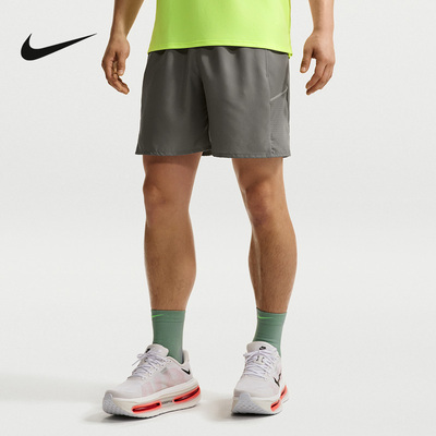 NIKE耐克男子短裤夏季新款运动篮球跑步训练针织短裤 IF2057-084