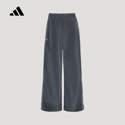 adidas阿迪达斯2026夏新品男日常通勤休闲运动裤梭织长裤 KY5763