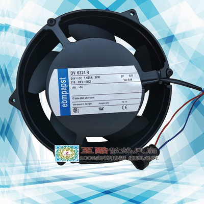 全新原装德国ebmpapst 散热风扇 DV6224R 24V 39W ABB变频器风机