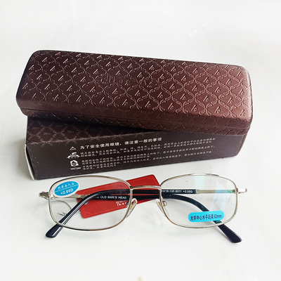 凯奇老人头玻璃老花镜