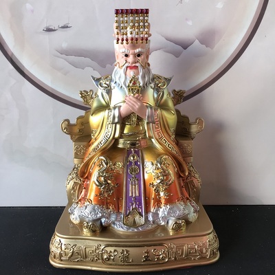 树脂龙王爷像桌面摆件佛像