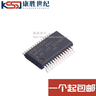 全新原装 CY8C21534-24PVXI SSOP-28 8位M8C微控制器 单片机