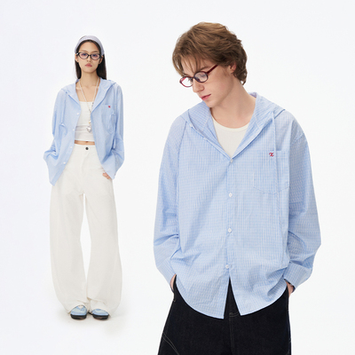 bosie连帽防晒衫外套男女夏季