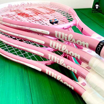 代购Wilson Intrigue SE Tennis Racquet威尔胜樱花粉限定网球拍