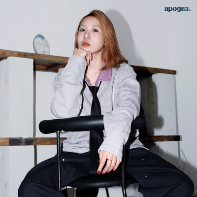 APOGE3阿保机秋季毛衣拼领线衣潮针织衫男宽松国潮女复古情侣外套