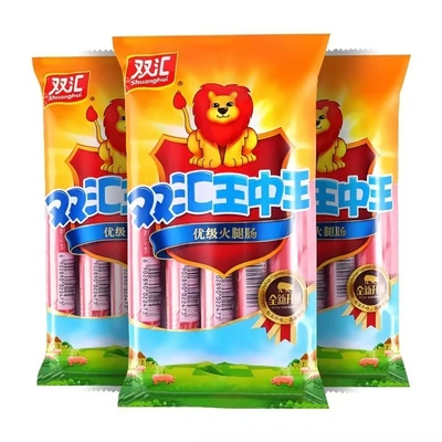 双汇王中王优级火腿肠袋装休闲零食小吃泡面搭档即食炒饭泡面