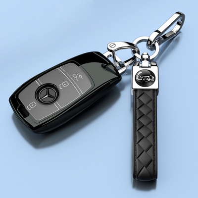 奔驰A级钥匙套E级200 260 300级GLB扣EQA EQB gla车包GLC gle cla