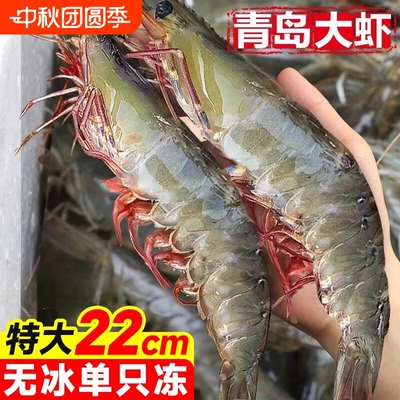 正宗青岛海捕大虾特大20/30