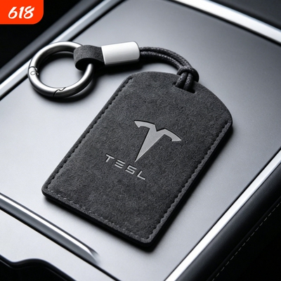 适用于特斯拉钥匙卡套modely高级model3男士modelx卡片汽车保护壳