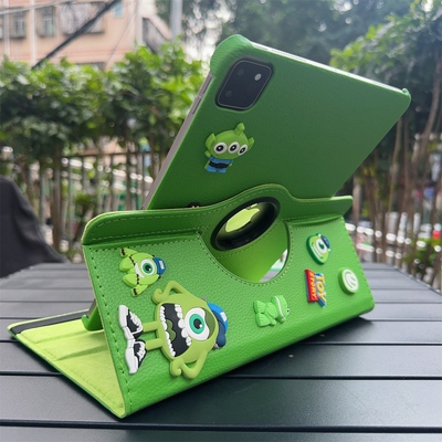 小米平板旋转防摔保护壳皮套可爱