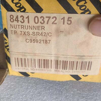 EP 7XS-SR42/C NUTRUNNER 阿特拉斯工业自动化配件议价维修