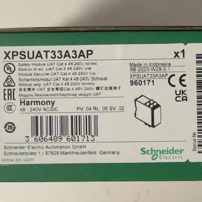 XPSUAT33A3AP 安全模块 48-240V AC/DC 接线端子议价维修