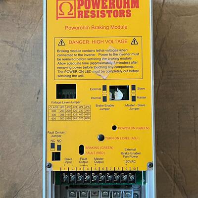 NBBM-V230-A30 制动电阻 POWEROHM 工控制动模块议价维修