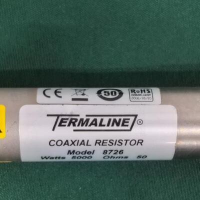 8726 同轴电阻 TERMALINE 5000W 50欧姆 工业电阻议价维修