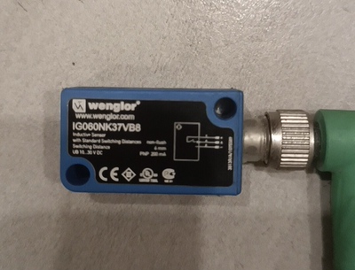 德国正品威格勒wengor传感器IG060NK37VB8  二手拆机  议价