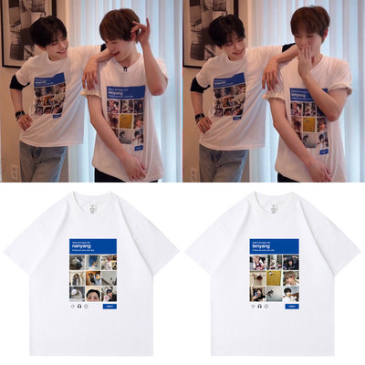 NCTDREAM罗渽民钟辰乐团综周边短袖T恤同款痛衣印花宽松纯棉上衣
