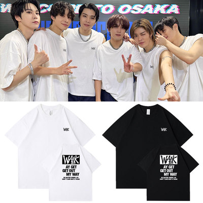 2025NCT127世巡演唱会TheMomentum周边同款短袖T恤纯棉印花上衣服