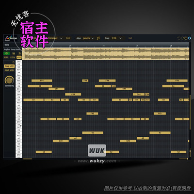 音频转MIDI工具 Aurally Sound Prism v1.1.01