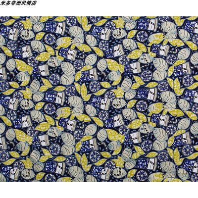 2.7米非洲全涤印花布服装面料