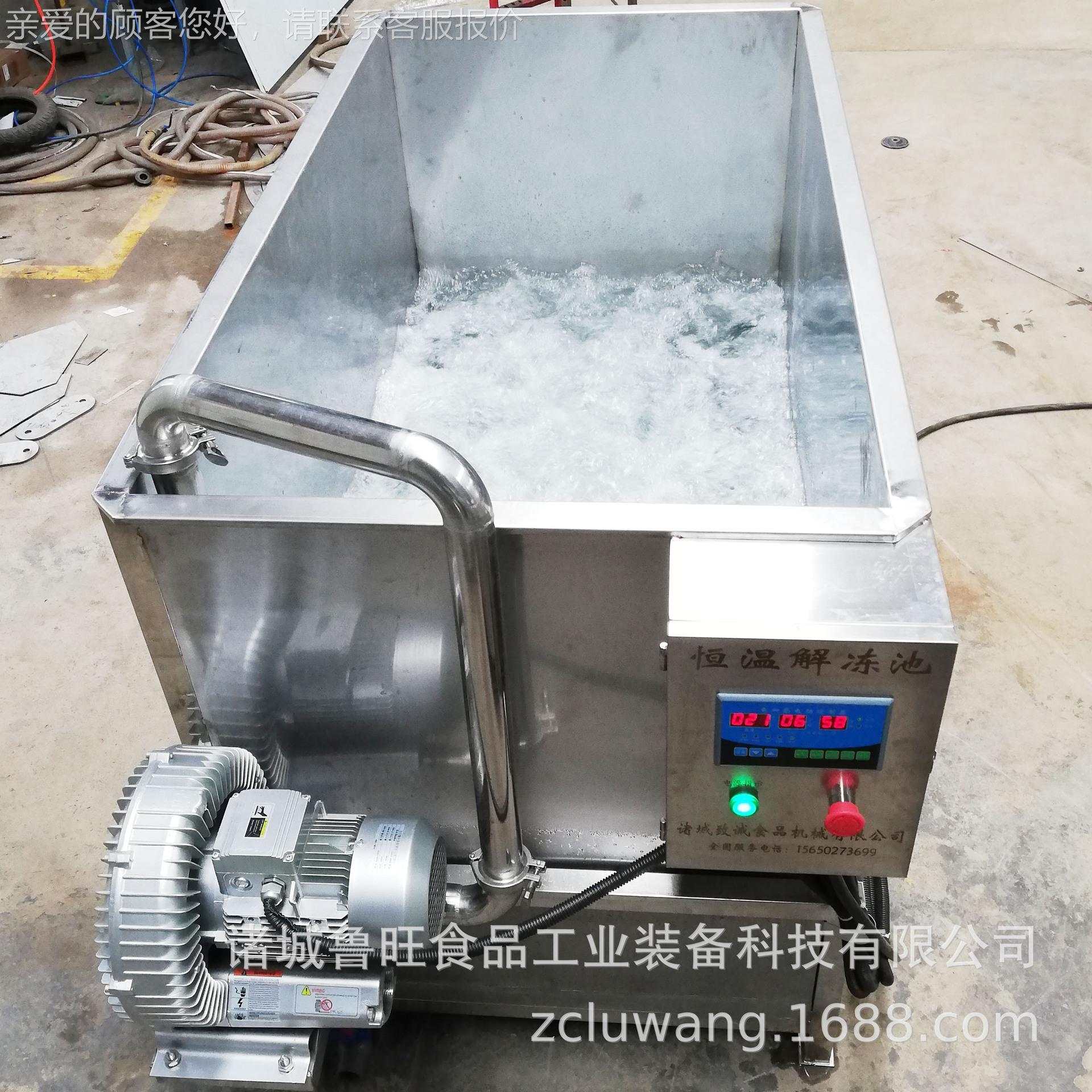 叶类蔬菜泡清洗机 温气洗果机 多功640恒泡能高压气解冻池