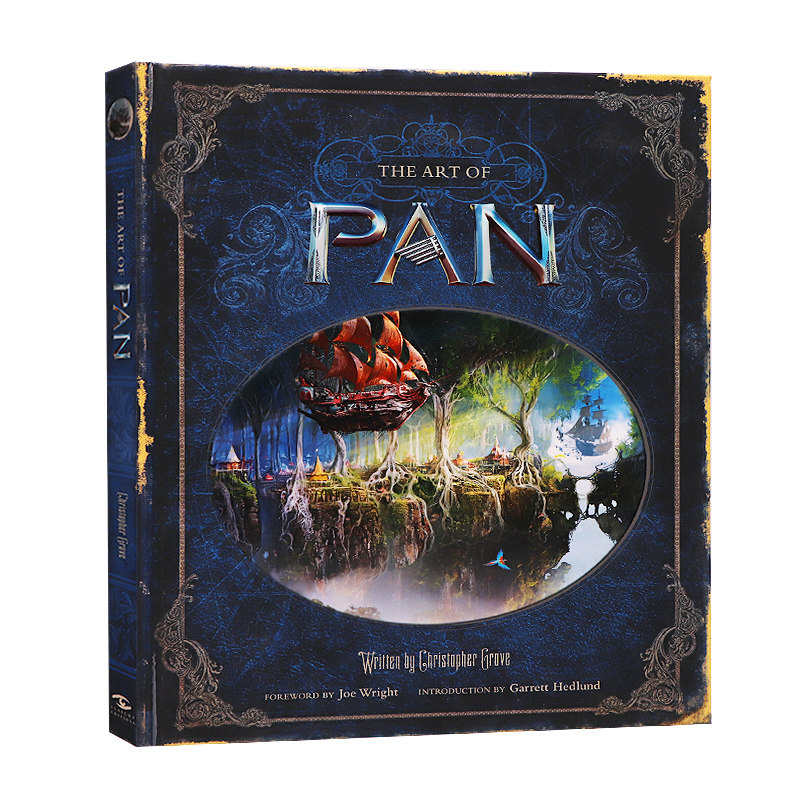 彼得·潘 Art of Pan 经典电影艺术画集 英文原版 儿童文学 艺术类书籍 小飞侠 梦幻岛 奇幻冒险 电影幕后 Chris Grove著
