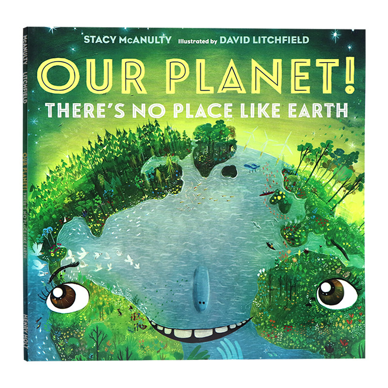 现货宇宙元素的自白6我们的地球英文原版 Our Planet!There's No Place Like Earth!少儿科普绘本David ...