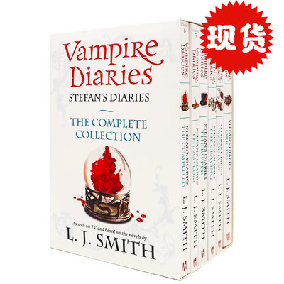 Vampire Diaries 吸血鬼日记斯特凡的日记6册盒装 英文原版小说 Stefan's Diaries 6 Book Slipcase 青少年课外阅读惊险恐怖读物