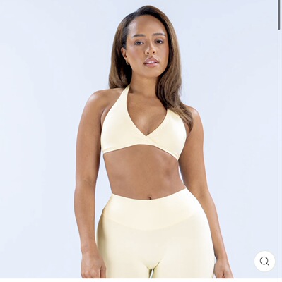 DFYNE Origin Halter Bra 挂脖柔软磨毛裸感运动内衣