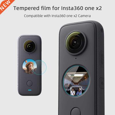 for Insta360 ONE X2 High Hardness Clear Tempered Glass Scree
