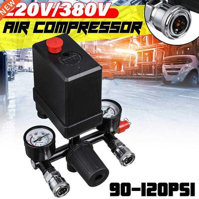 Air Compressor Pump 220V/380V Pressure Switch Control Manifo