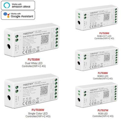 2.4GHz Single Color Dual White RGB RGBW RGB+CCT LED Controll