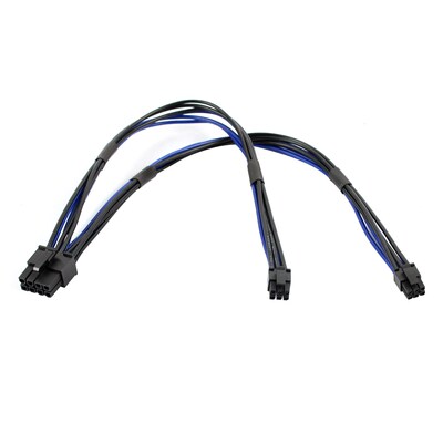 Dual Mini PCI-E 6Pin 6P to Standard PCIE 8Pin 8P Video Graph