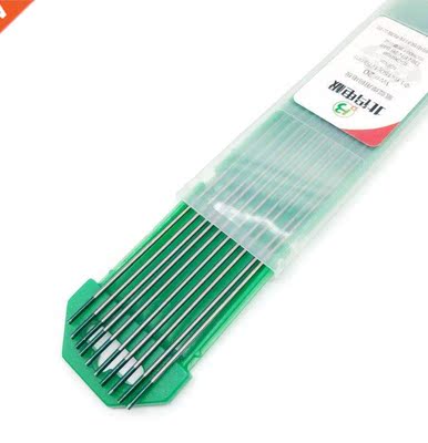10Pcs Pure Tungsten Electrode WP 1/16 x 6 1.6mm x150mm Green