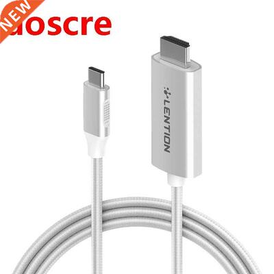 LENTION CU707H- Type-C to HDMI 4K 60Hz Male HD Adapter Cable