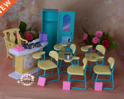 Accessories for barbie teacher classroom school original kit