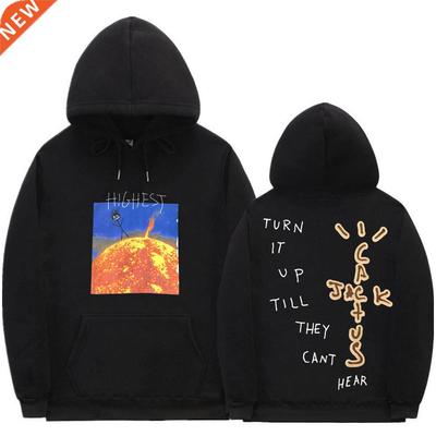 2021 Summer New Travis Scott Highest Sun Astroworld Pullover