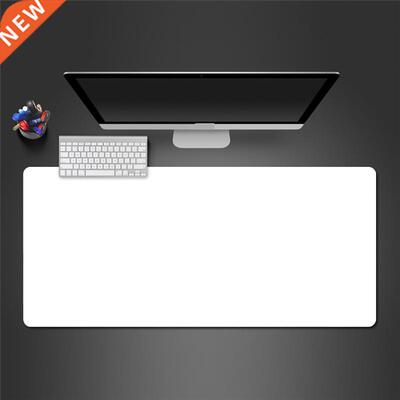 Large Art All Black /White Mouse Pad XXL Rubber Computer Ga