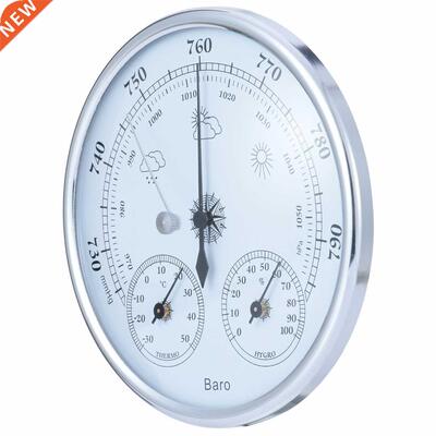 3 IN 1 Wall Mounted Barometer HouseThermometer Hygrometer Ha