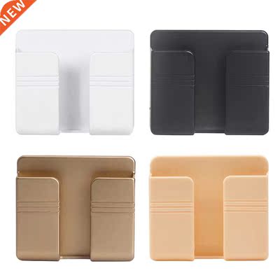 Wall Mounted Mobile Phone Charging Holder Organizer Remote C