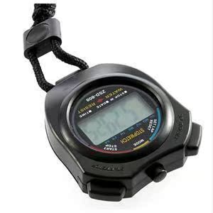 Stylish Handheld Digital Stopwatch With LCD Display Sensitiv