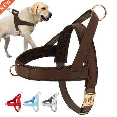 Personlized Dog Hrness No Pull Dog Hrnesses djustble Pe