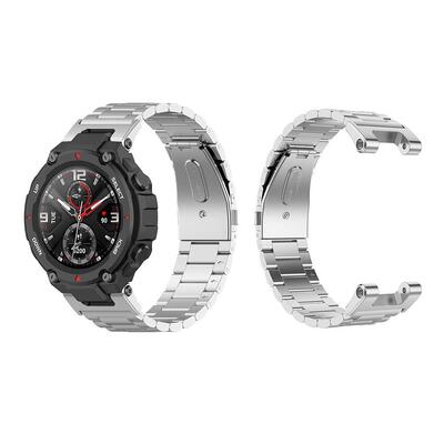 Luxurious strap for Amazfit T rex PRO smart watch Band Metal