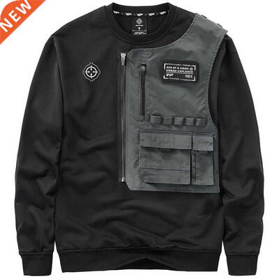 Men's Fashion Techwear Hoodies Hi Set Mechanical Tactica