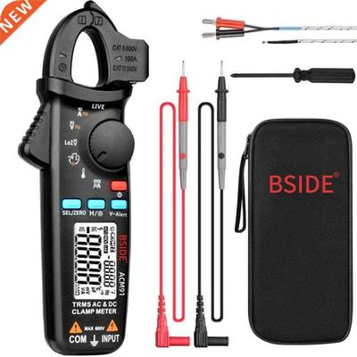 DC AC Clamp Meter BSDE ACM91 T-RMS Dgtal Ammeter multmet
