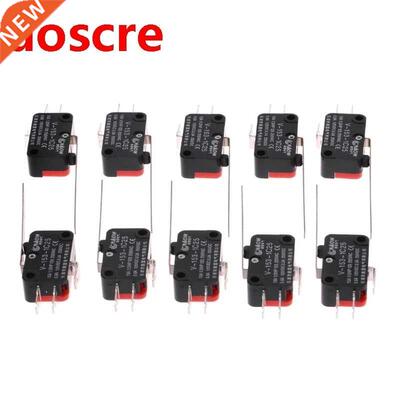 10pcs V-153-1C25 Limit Switches Long Straight Hinge Lever Ty
