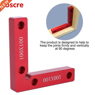 L-Shape Aluminum Alloy Right Angle Positioning Ruler 90 Degr
